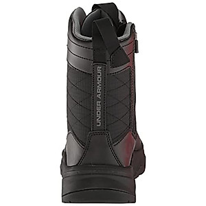 Under Armour Men's Stellar G2 Side Zip Military and Tactical Boot, Black (001)/Pitch Gray, 11