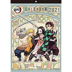 Ensky Demon Slayer 2021 Wall Calendar, Size B3