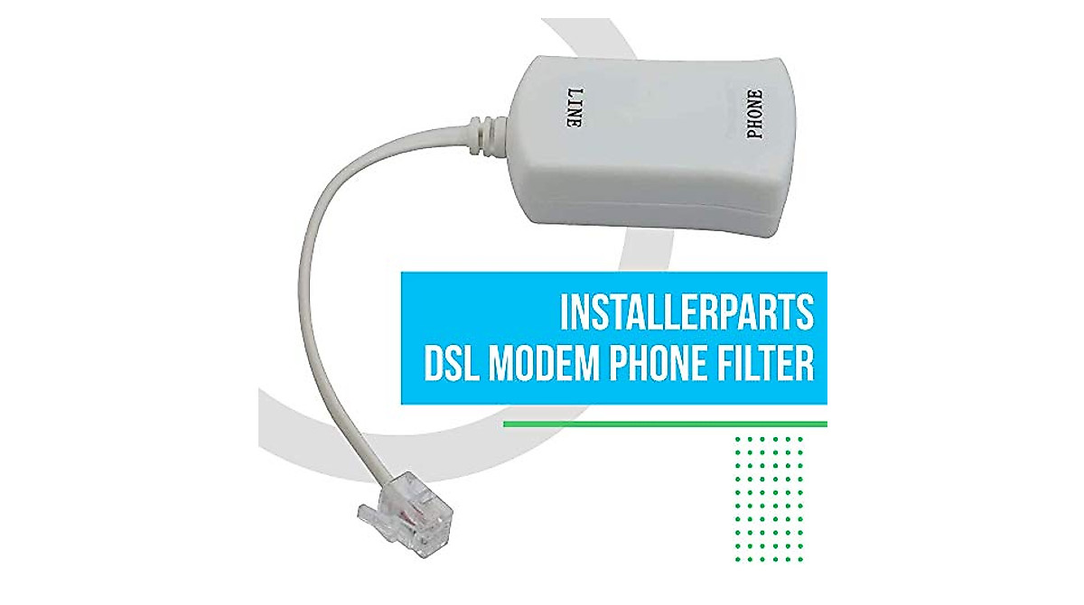 InstallerParts DSL Modem Phone Filter - Clear Sound