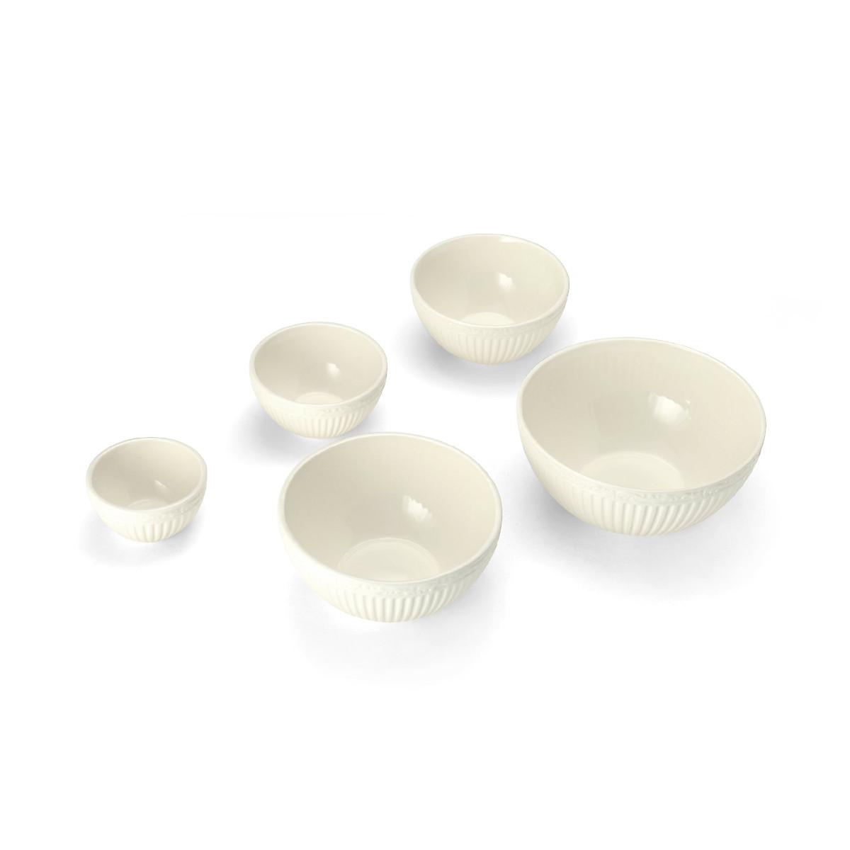 Mikasa Italian Countryside 5-Piece Nesting Bowl Set