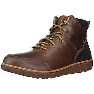 Bogs Men's Classic Casual Hiker Ankle Boot, Cognac, 10