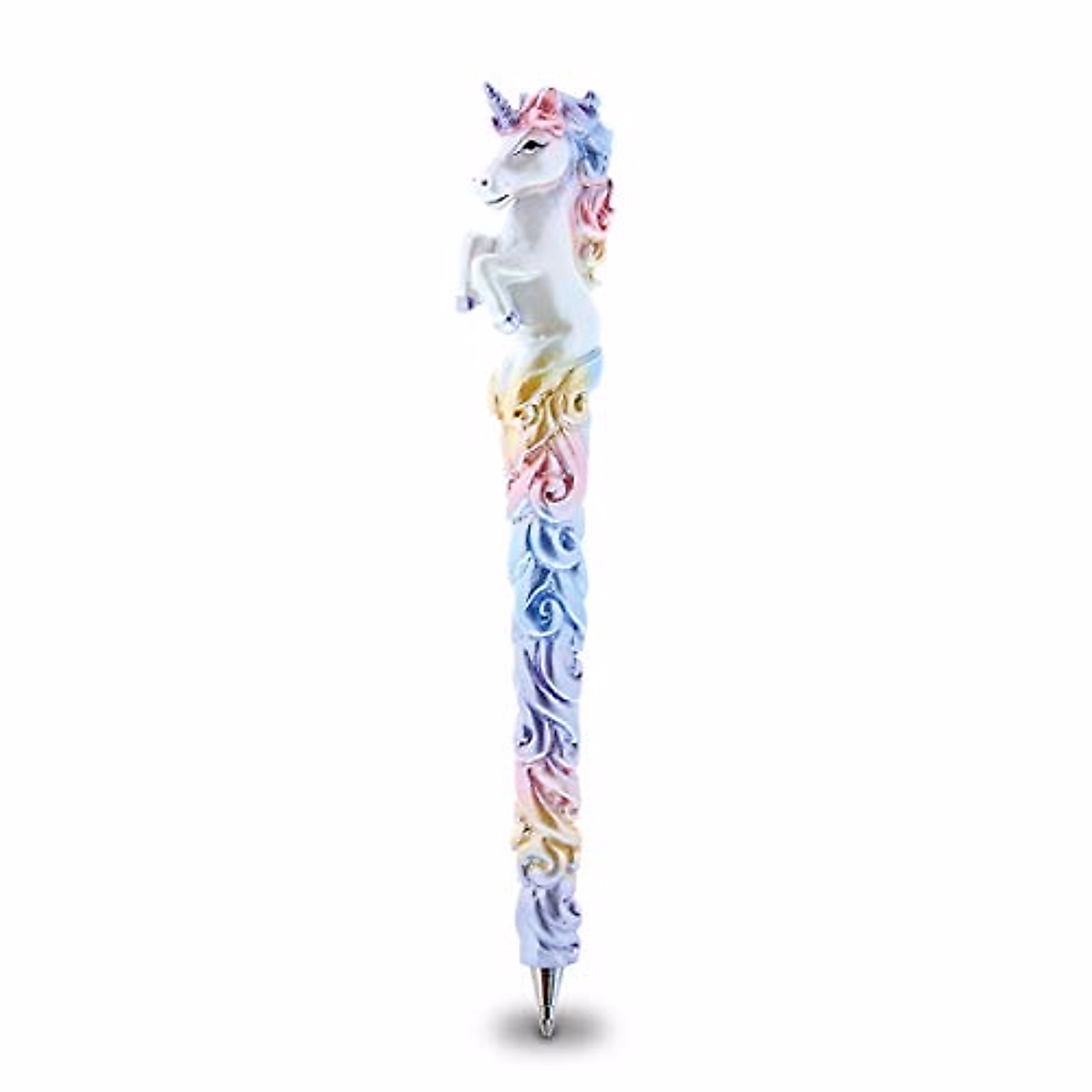 Planet Pens Sparkle Tail Unicorn Novelty Pen - Cute, Unique Kids & Adults Office Supply Ballpoint Pen Fairy Tale Fantasy Writing Pen Instrument For School & Office Desk Decor