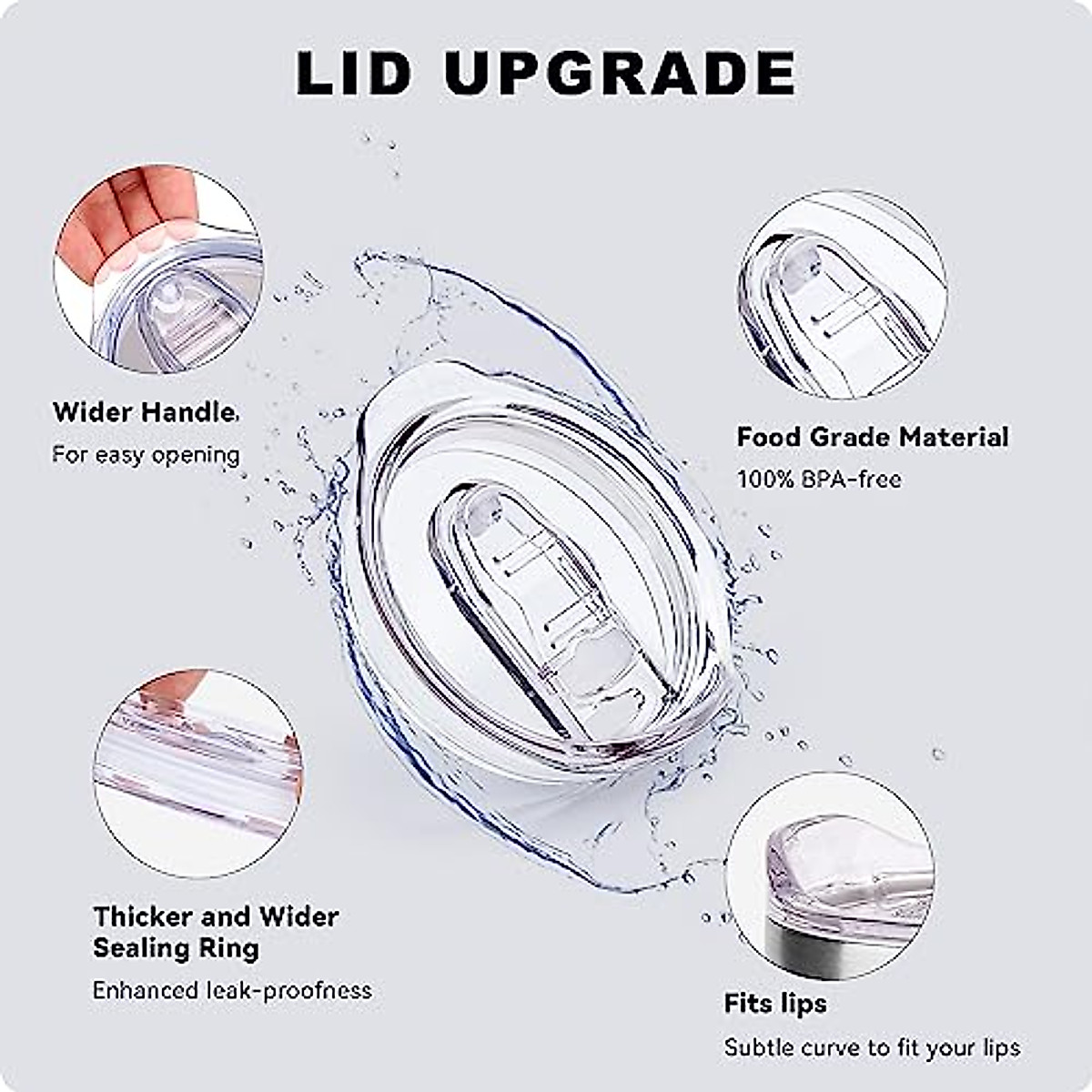 koodee 30 oz Tumbler with Lid and Straw, Stainless Steel Double Wall Insulated Travel Mug Water Tumbler with Handle (Canyon Red)