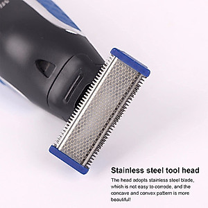 LinMei Razor Replacement Head Compatible for Gen 1 Micro Touches Solo Trimmer Replacement Cutter Head Solo Hybrid Shaver Replacement Blades Include 2 Cleaning Brush