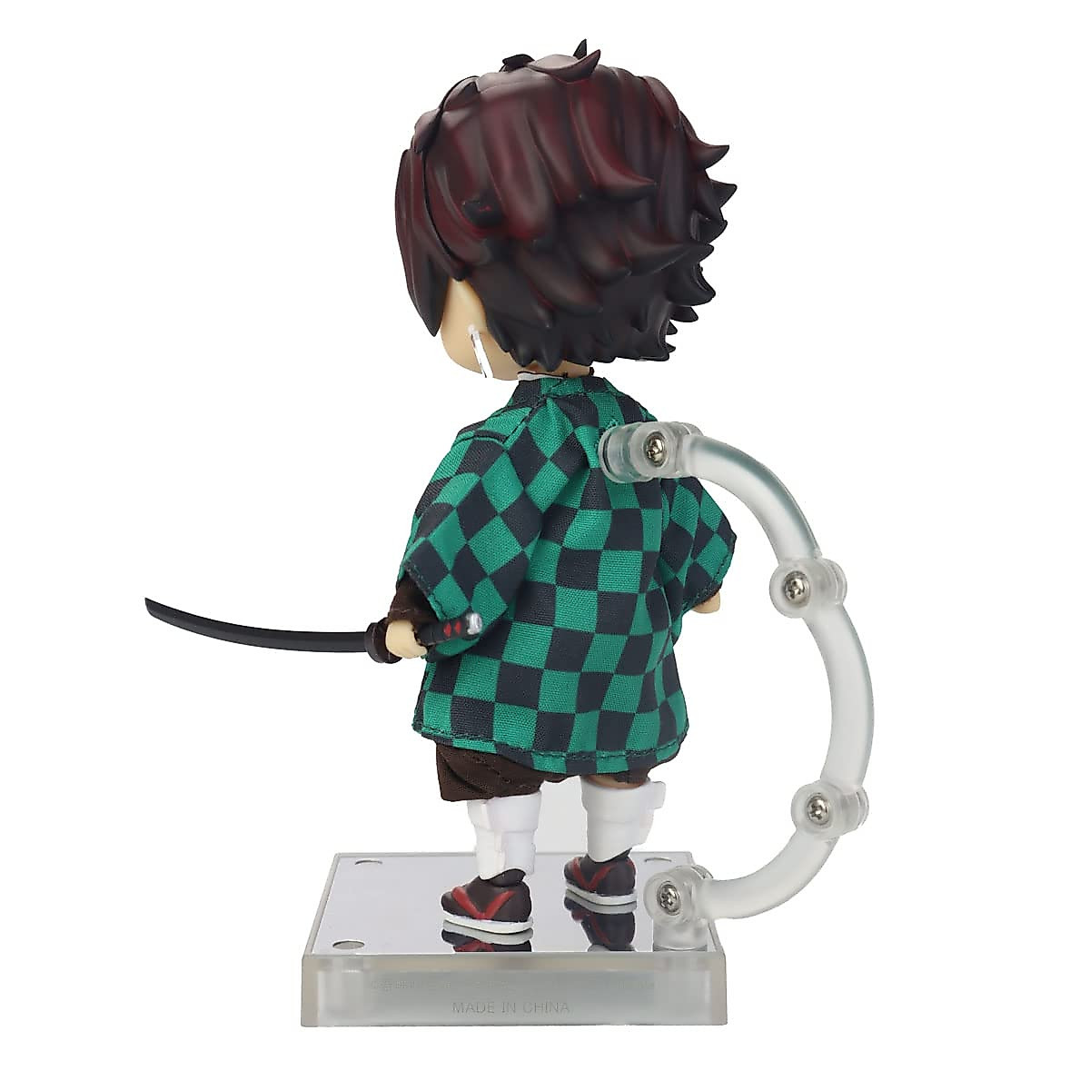 Good Smile Demon Slayer: Kimetsu no Yaiba: Tanjiro Kamado Nendoroid Doll Action Figure, Multicolor