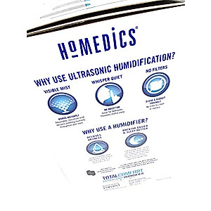 Homedics TotalComfort Ultrasonic Humidifier