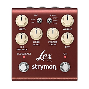 Strymon Lex V2 Rotary Speaker Guitar Effects Pedal for Electric and Acoustic Guitar, Synths, Vocals and Keyboards