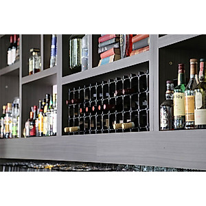 Nook 6 Bottle Modular Wine Rack - Easy 2 Step Assembly