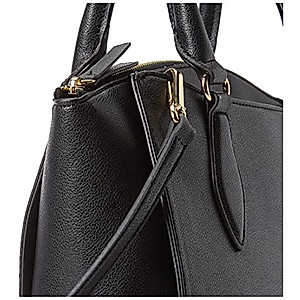 NINE WEST Paisley Satchel, Black