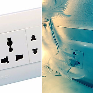 Rooh Dream Catcher ~Classic White Light ~ Handmade Mandala Hangings for Positivity (Use as Home Decor Asscent, Wall hangings, Garden, Outdoor, Bedroom, Christmas, Thanks Giving, Valentines) (Large)