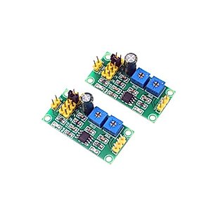 NOYITO NE555 Signal Generator Module Square Wave Square Wave 5 to12V Power Supply Frequency 0.6 to180KHz Duty Cycle Adjustable (Pack of 2)