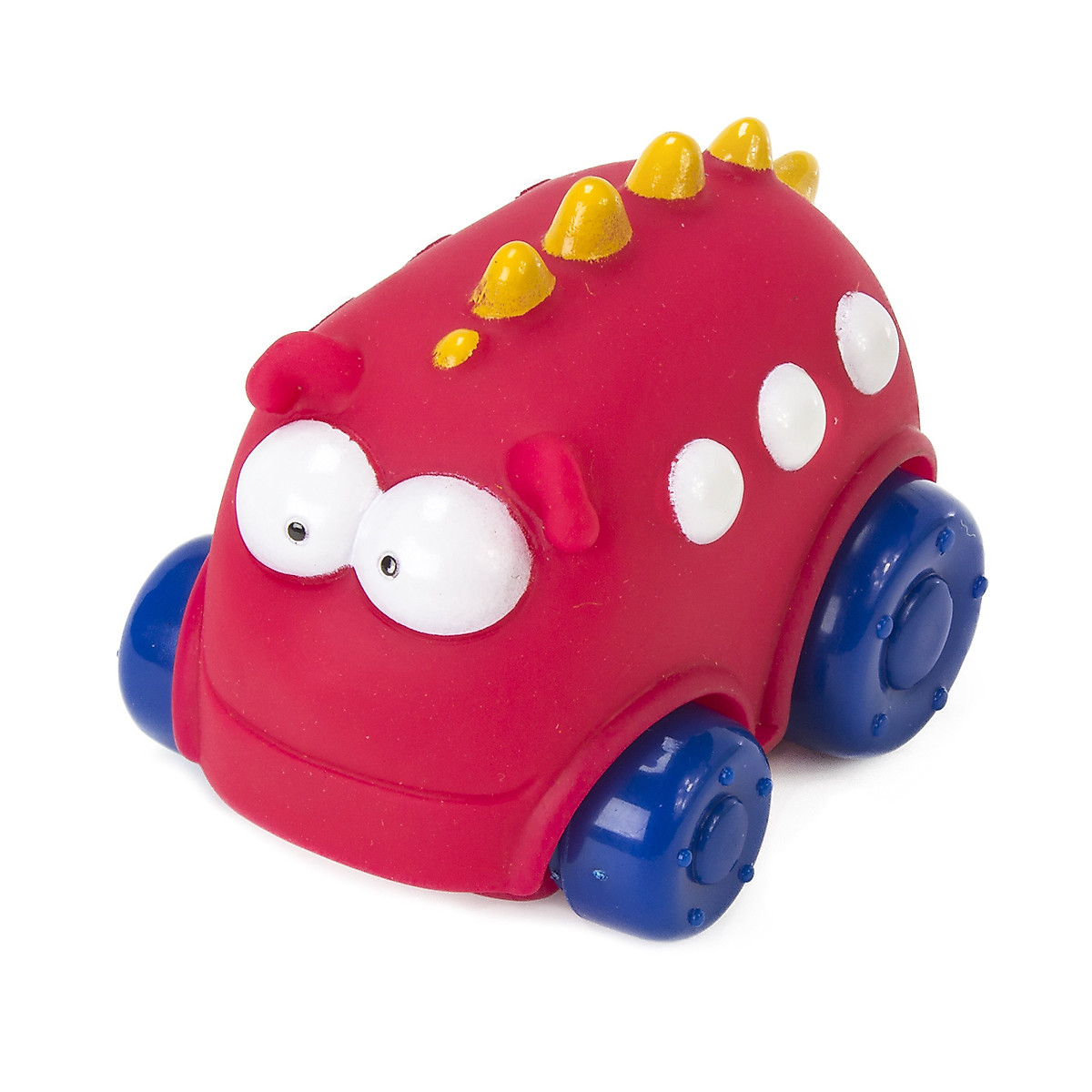 Kidoozie Mini Monster Trucks – Teaches Beneficial Roleplay and Employs Tactile Engagement – Includes Yellow, Orange, Blue, Green, and Red Trucks with Varying Facial Expressions – For Ages 18 Months and Up