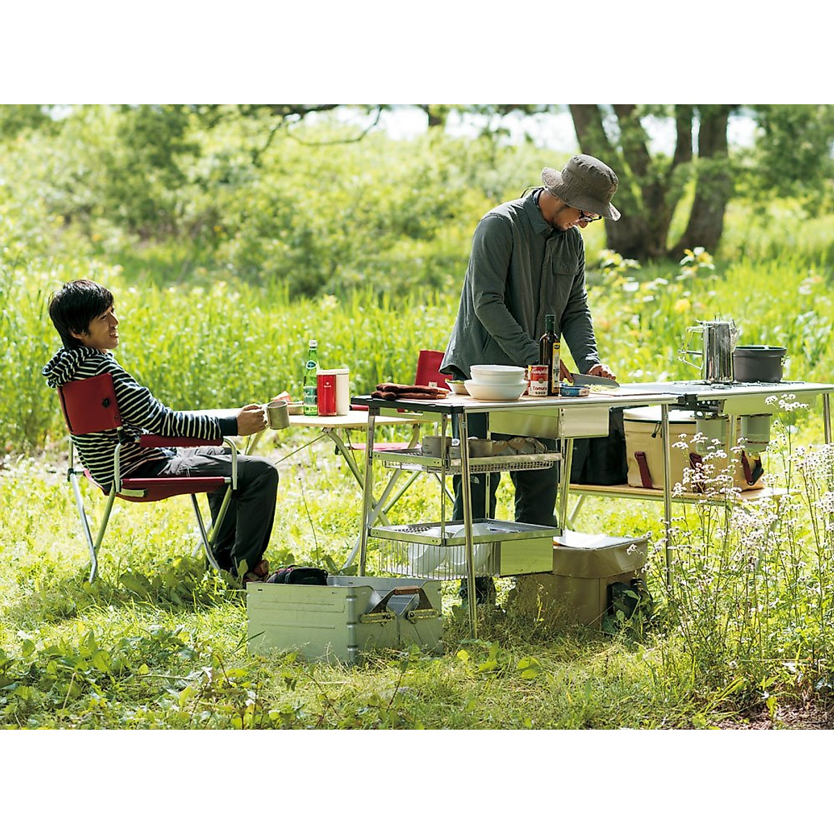 Snow Peak IGT Hanging Rack Frame 2 Stage