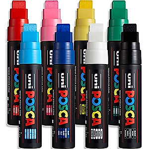 posca Colouring - PC-17K Full Range Set of 8 - In Gift Box