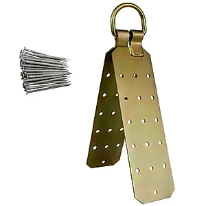 Malta Dynamics Reusable Roof Anchor with Included Fasteners, Easy to Install for Roof Safety, OSHA/ANSI Compliant, Butterfly Anchor Point (1)