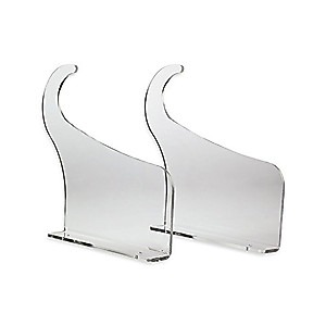 SOURCEONE.ORG Premium Clear Acrylic Surfboard Wall Mount Display Rack