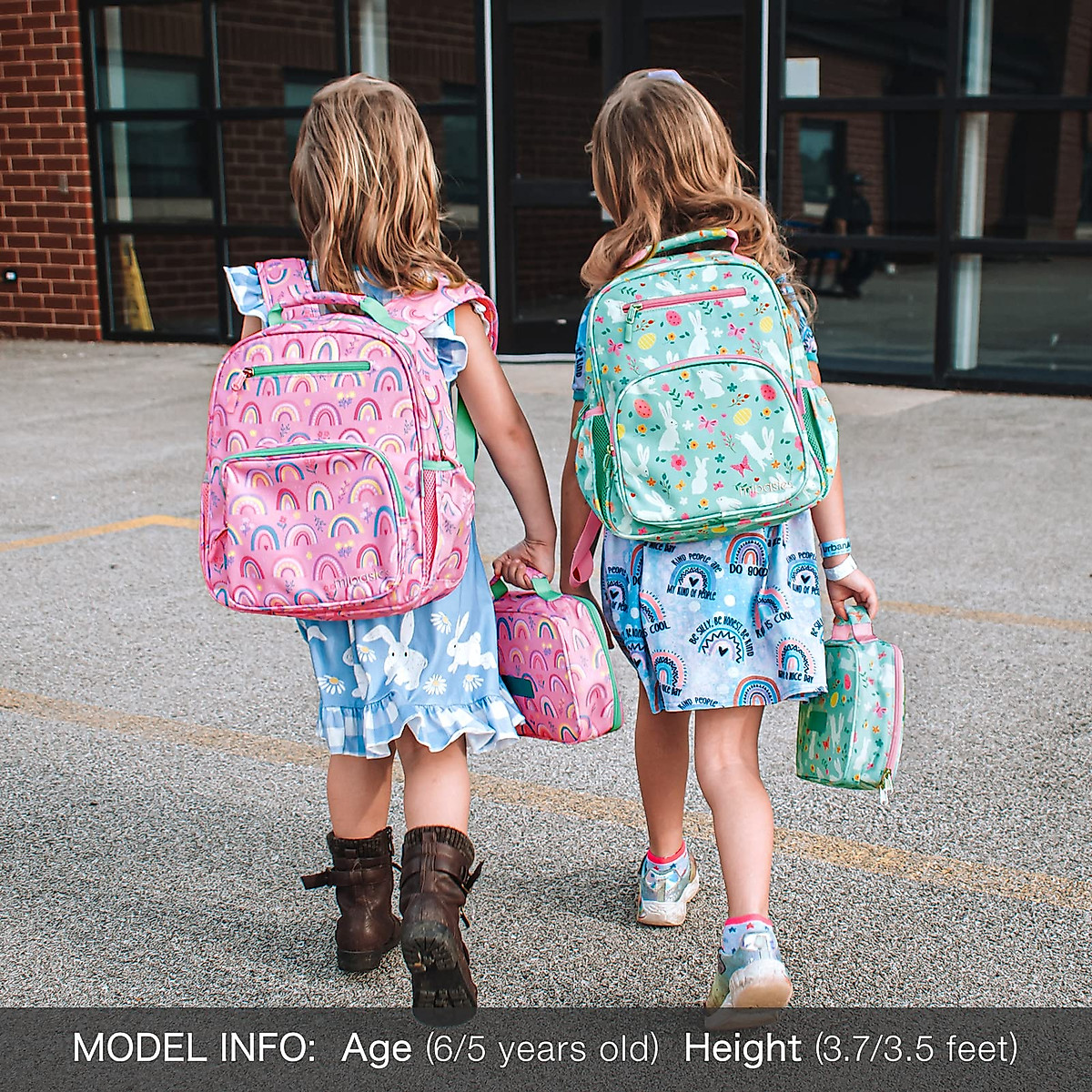 mibasies Toddler Backpack for Kids Boys Girls Daycare Preschool Mini backpack