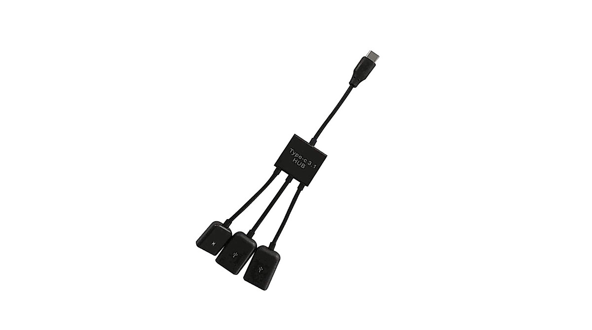 UKCOCO USB Type C Hub - Compact 3-Port Data & Ethernet Extender