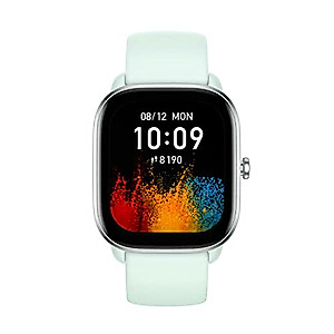 Amazfit GTS 4 Mini Smart Watch for Women Men, Alexa Built-in, GPS, Fitness Tracker with 120+ Sport Modes, 15-Day Battery Life, Heart Rate Blood Oxygen Monitor, Android Phone iPhone Compatible-Blue