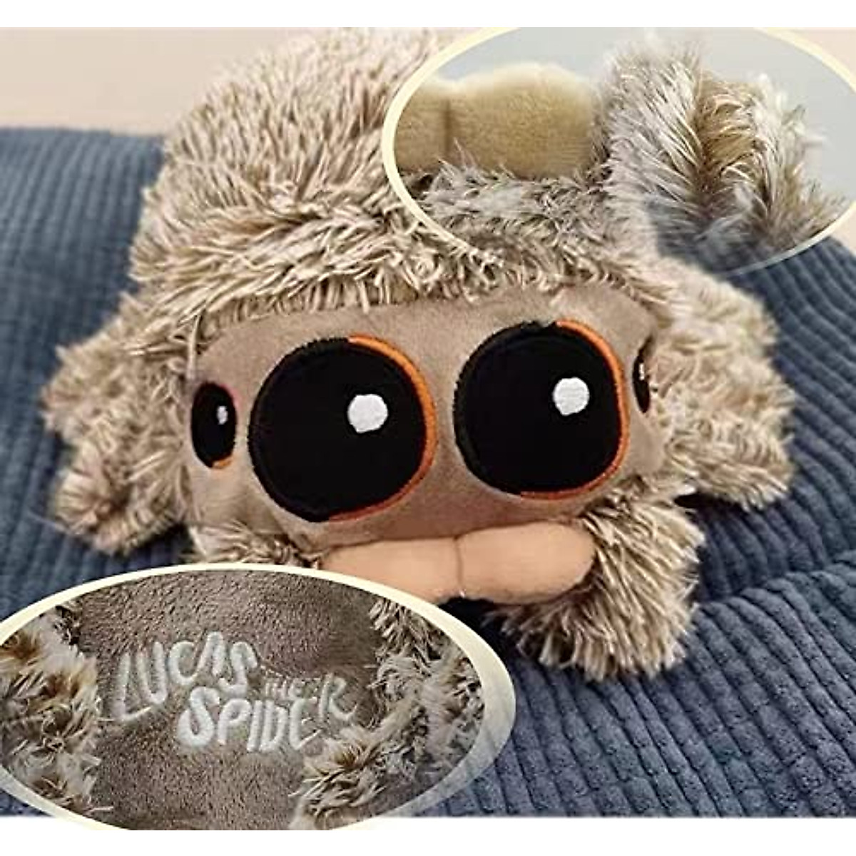Spider Plush Toy, Stuffed Bug - Tarantula Plush, Stuffed Animal, Plush Toy, The Cutest Spider, Jumping Spider Spider Plush Toy, Cute Stuffed Plush Animals, Jumping Spider Jumper Plush