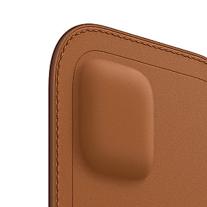 Apple iPhone 12 Pro Max Leather Sleeve with MagSafe - Saddle Brown