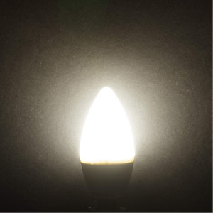 Simba Lighting LED Candelabra Light Bulbs B11 (C37) Candle Shape E12 Base (6 Pack) | Decorative 7W 60W Replacement 110V, 120V for Chandelier, Ceiling Fan, PC Cover, Non-Dimmable, Daylight 5000K