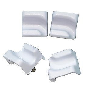 4Pk-7009399 Chest Freezer Basket Retainers Fits for SUB ZERO Freezer Lower Basket APS 5029 611 650 BI-30U BI-30UG 611G BI-30U Freezer Replacement Parts