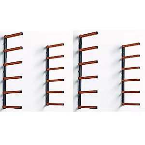 TWO BORA PBR-001 Wood Organizers & Lumber Storage Metal Racks 12 total levels