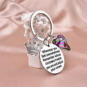 Godmother Keychain Gift Godmother Gifts from Godchild, God Mother Gifts for Women Godmother Proposal Birthday Christmas Gifts from Goddaughter Will You Be My Godmother Present Fairy Godmother Gifts