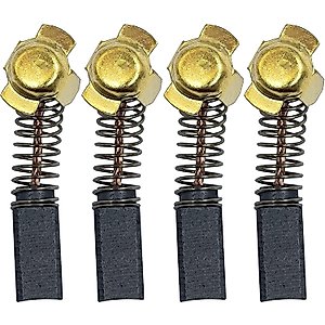 Carbon Brushes Suitable For Dewalt DWP849 DWP849X DWP849X-BR DWP849X-B3 Polisher （4 Pack）