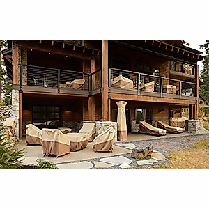 Classic Accessories Veranda's Best Waterproof Patio Sofa/Loveseat Cover, 88 x 40 x 34 Inch