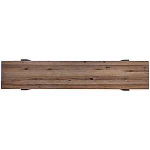 Southern Enterprises Dunlin Bench, Brown