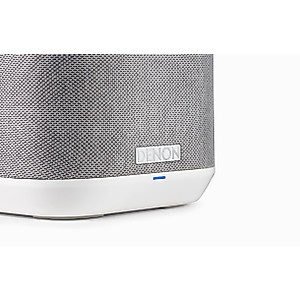 Denon Home 150 Wireless Smart Speaker – Compact Design, Wi-Fi & Bluetooth, HEOS Built-in, Alexa Built-in, Siri & AirPlay 2, Spotify Connect, Multi-Room Support, White