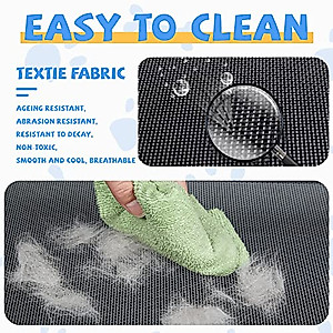 YUNYUDashing Elevated Dog Bed, Portable Raised Dog Bed for Indoor & Outdoor Use, Dog Cot Easy to Install and Clean Non-Slip Rubber Feet, Breathable Mesh, Suitable for Small to Large Dogs, Grey