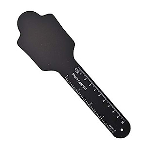 Angzhili 6 Pcs Dental Contraster Intraoral Photographic Dental Black Background Board Dental Photo Contrast Kit