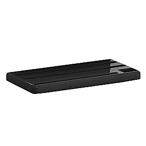 HUBERT Insert for Small Knife Rack, Black - 6"L x 2 9/16"D x 1 17/64"H