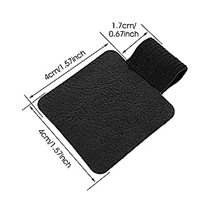 cobee Pen Loop, 10pcs Self-adhesive Pen Holder Elastic Band Pencil Elastic Loop Leather Pen Loop Holders Notebook Pen Holder Strong Adhesive Pen Rings Muti Color Pen Loop Holders for Notebooks