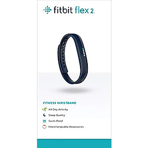 Fitbit Flex 2, Navy (US Version) (Renewed)