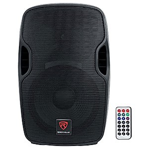 Rockville BPA12 12" Professional Powered Active 600w DJ PA Speaker w Bluetooth