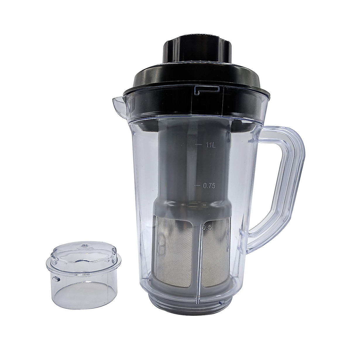 Blendin Replacement Fruit and Vegetable Juicer Attachment Pitcher Jar, Compatible with Magic Bullet Blender MB-1001, MB-1001B, MBR-1101, MBR-1701, MBR-1702, MBR-0301 Blender