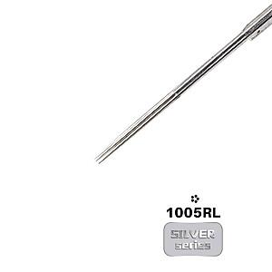 Dragonhawk Silver Series Tattoo Needles Assorted Liners and Shaders 50 Pcs Disposable & Sterilized Mixed Size Tattooing Needle Box YBZ