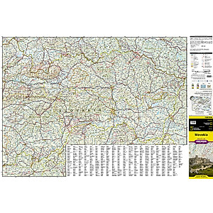 Slovakia Map (National Geographic Adventure Map, 3323)