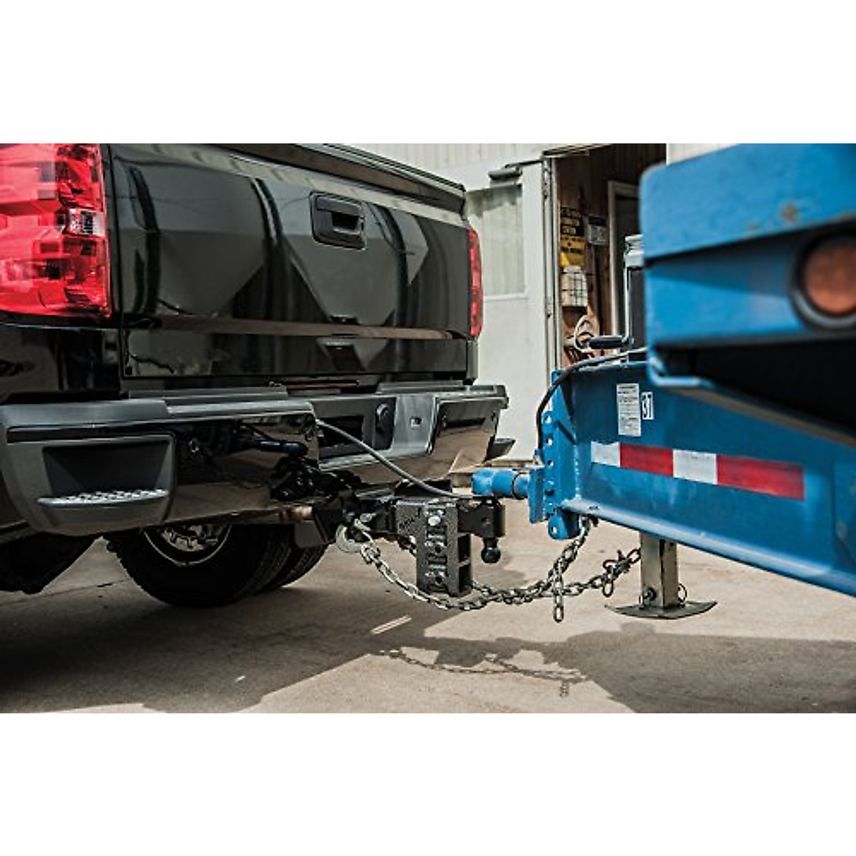GEN-Y GH-623 MEGA-Duty Adjustable 6" Drop Hitch with GH-061 Dual-Ball, GH-062 Pintle Lock for 2.5" Receiver - 21,000 LB Towing Capacity - 3,000 LB Tongue Weight
