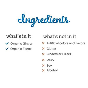 Mommy's Bliss Organic Gripe Water Gel for Newborns, Extra Gentle Gel, Relieves Occasional Stomach Discomfort from Gas, Colic & Fussiness, Easy Administration, Age 2 Weeks +, 0.53 Oz (45 Servings)