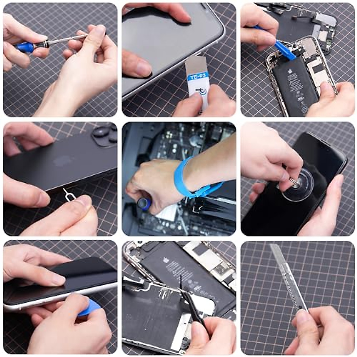 XOOL 82 in 1 Precision Screwdriver Set, Magnetic Electronics Repair Tool Kit with Flexible Shaft and Extension Rod, Compatible for PC, Laptop, iPhone, PS4, PS5, Xbox, Camera, Computer, Tablet