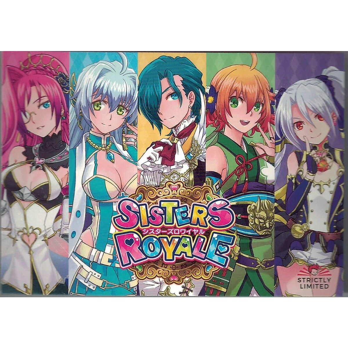 Sisters Royale: Five Sisters Under Fire w/ Post Card - Strictly Limited Games - PlayStation 4