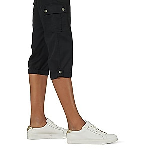 Lee Women's Ultra Lux Comfort with Flex-To-Go Cargo Capri Pant Black '10