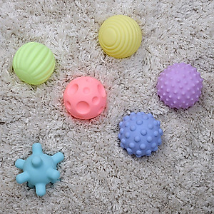 Konig Kids Textured Multi Sensory Ball Set