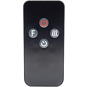 Compatible with Greystone Fireplace Stove Heater Infrared Remote Control 324-000071 F2699L F2825 F2814A F2815 GR44FR GR54FR PD2609F RC1007A-F2825 SF103-35