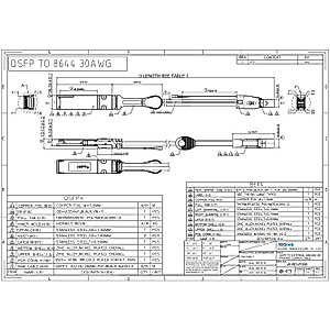 SFF-8644 to Mini SAS SFF-8088 HD Cable, 6Gbps External 26Pin SAS2.0 Hybrid Cable Attached SCSI for Raid Systems, DataCenter, Servers, Workstations and Desktops, 100-Ohm, 2-Meter(6.6-ft)